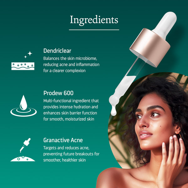 Indulgeo Anti Acne Serum: Clear Skin Solution for Acne-Prone ...