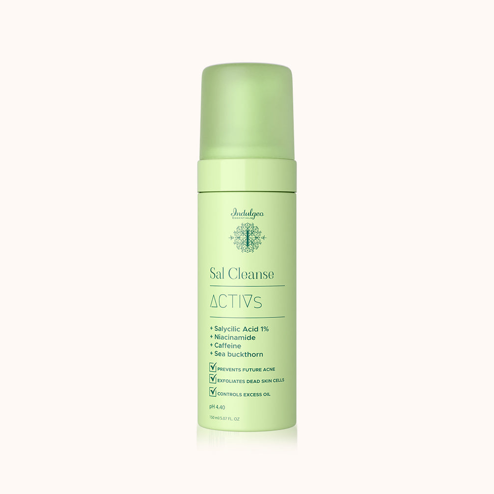Salicylic Acid Face Wash | Clear Acne & Blemishes – Indulgeo Essentials
